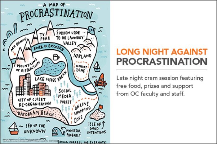 Long Night Against Procrastination | Okanagan College