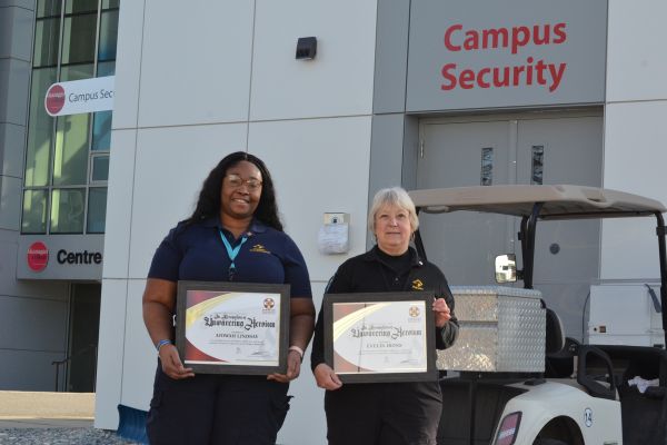 OC Security team earns Canadian Security Lifesaver Award | Okanagan College